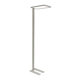 Maul Standleuchte Maulcano LED 4.000 K dimmbar Standfu&szlig; 195 cm silber