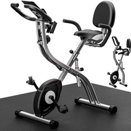 Sportana Heimtrainer Fahrrad Eagle 3 klappbar Pulssensoren