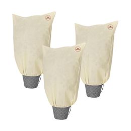 Gardebruk Pflanzenschutzhaube 3er-Set Beige 2x2,4m