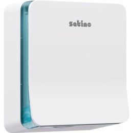 satino Falthandtuchspender S, f&uuml;r 2-3 Falthandt&uuml;cher-Packungen mit V-Falzung/C-Falzung, B 301 x T 165 x H 350 mm, ABS-Kunststoff, wei&szlig;