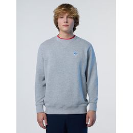 North Sails Sweatshirt Logo-Aufn&auml;her
