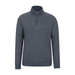 Mountain Warehouse - "Bamburgh" Pullover mit halbem Rei&szlig;verschluss f&uuml;r Herren (Marineblau)