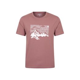 Mountain Warehouse - T-Shirt f&uuml;r Herren (Burgunderrot)