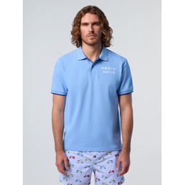North Sails Polohemd Mit gestreiftem Kragen