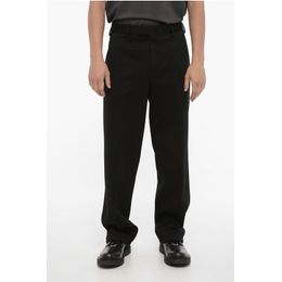 Neil Barrett Loose Fit Neoprenhose mit G&uuml;rtelschlaufen in Schwarz