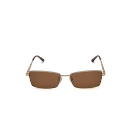Furla Sonnenbrille Ros&eacute;gold/Braun