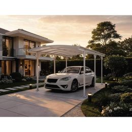 Home Deluxe Design Carport FALO - 505 x 300 cm Wei&szlig;