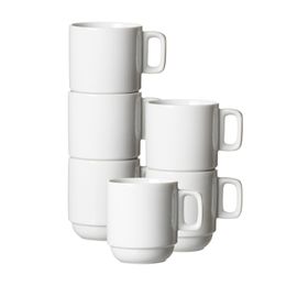 Ritzenhoff & Breker Ritzenhoff & Breker Kaffeebecher Bianco 245 ml 6er Set
