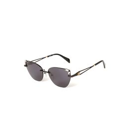 Blumarine Sonnenbrille Total Gloss Schwarz