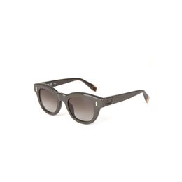 Furla Sonnenbrille Gl&auml;nzendes Khaki-Gr&uuml;n