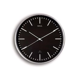 Maul Wanduhr Maulfly &Oslash; 30.5 x 5 cm funkgesteuert Aluminium 1 x AA (1.5 V) schwarz