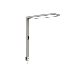 Maul Tischaufbau Leuchte Maulsenja LED 2.700 - 5.700 K dimmbar Klemmfu&szlig; 121 cm silber