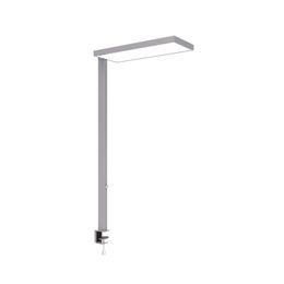 Maul Standleuchte Mauljura LED 4.000 K dimmbar Klemmfu&szlig; 121 cm silber