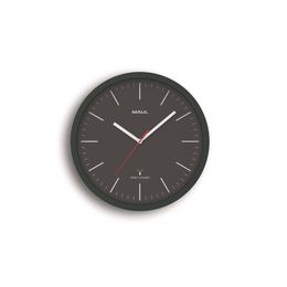 Maul Wanduhr Mauljump &Oslash; 31 x 4.2 cm funkgesteuert Kunststoff 1 x AA (1.5 V) schwarz