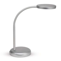 Maul Tischleuchte Mauljoy LED 3.000 K Standfu&szlig; silber