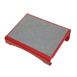 Maul Fu&szlig;st&uuml;tze Maulflair 40 x 30 cm Nadelfilz rot