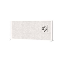 Maul Sideboard-Trennwand Maulconnecto 120x50cm Akustik hell