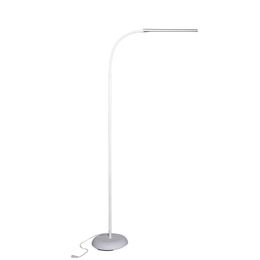 Maul Standleuchte Maulpirro LED 3.000 K dimmbar Standfu&szlig; 126,3 cm wei&szlig;