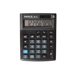 Maul Tischrechner MC 10 Solar Batterie 1-zeilig, 10 Ziffern schwarz