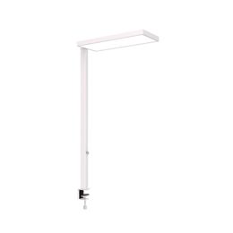 Maul Standleuchte Mauljura LED 4.000 K dimmbar Klemmfu&szlig; 121 cm wei&szlig;