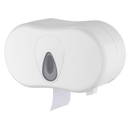 ich-zapfe Toilettenpapierhalter, Klopapierhalter, Toilettenpapierspender - PQTMCDuo, f&uuml;r 2 Rollen, Kunststoff