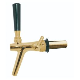ich-zapfe Kompensatorhahn P3500 aus Chromnickelstahl, goldfarben