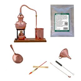 ich-zapfe Komplettset - Destille Alembic set premium 0,7 Liter mit Reinzuchthefe