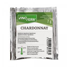 ich-zapfe Weinhefe, Trockenhefe Wein Vinoferm Chardonnay, 7g