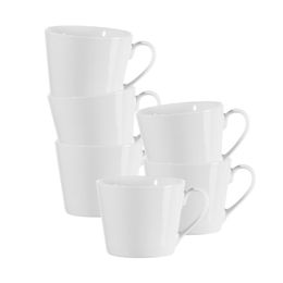 Ritzenhoff & Breker Ritzenhoff & Breker Kaffeetassen Bianco Conico 180 ml 6er Set
