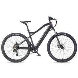 Telefunken MT922 E-MTB Mountainbike, 7-Gang Kettenschaltung, Heckmotor, 489,6 Wh Akku, 29" schwarz