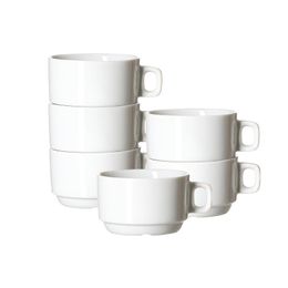 Ritzenhoff & Breker Ritzenhoff & Breker Kaffeetassen Bianco 190 ml 6er Set