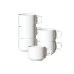 Ritzenhoff & Breker Ritzenhoff & Breker Espressotassen Bianco 85 ml 6er Set