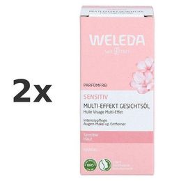 2x Weleda Sensitiv Multi-Effekt Gesichts&ouml;l Mandel 50 ml