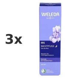 3x Weleda Iris Nachtpflege 30 ml