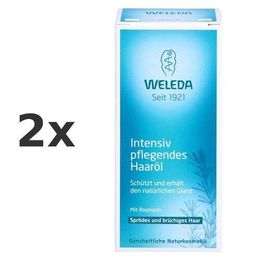 2x Weleda intensiv pflegendes Haar&ouml;l 50 ml