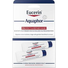 Beiersdorf AG Eucerin Aquaphor Protect & Repair Salbe 2X10 ml