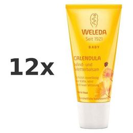 12x Weleda Calendula Wind- und Wetterbalsam 30 ml