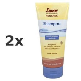 2x Luvos Naturkosmetik mit Heilerde Haarshampoo 200 ml