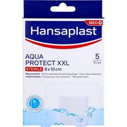 Beiersdorf AG Hansaplast Aqua Protect Wundverb.steril 8x10 cm 5 St
