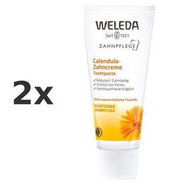 2x Weleda Calendula Zahncreme 75 ml
