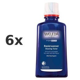 6x Weleda for Men Rasierwasser 100 ml