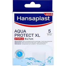 Beiersdorf AG Hansaplast Aqua Protect Wundverb.steril 6x7 cm 5 St