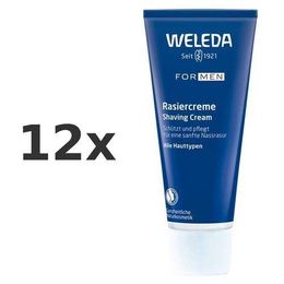 12x Weleda for Men Rasiercreme 75 ml