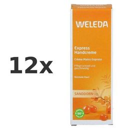 12x Weleda Sanddorn Express Handcreme 50 ml