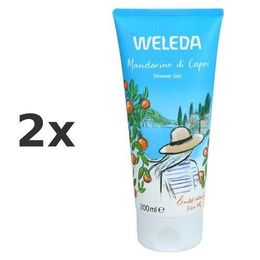 2x Weleda Mandarino di Capri Shower Gel 200 ml