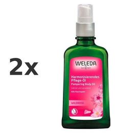 2x Weleda Wildrose harmonisierendes Pflege-&Ouml;l 100 ml