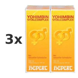 3x Yohimbin Vitalcomplex Hevert Tropfen 200 ml