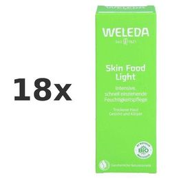 18x Weleda Skin Food light Creme 75 ml
