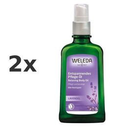 2x Weleda Lavendel entspannendes Pflege-&Ouml;l 100 ml