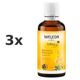 3x Weleda Baby B&auml;uchlein-Massage&ouml;l 50 ml